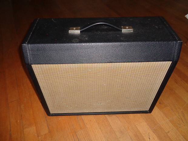 Fender Deluxe Reverb Guitar Amp Extension Cabinet 1965 | Reverb