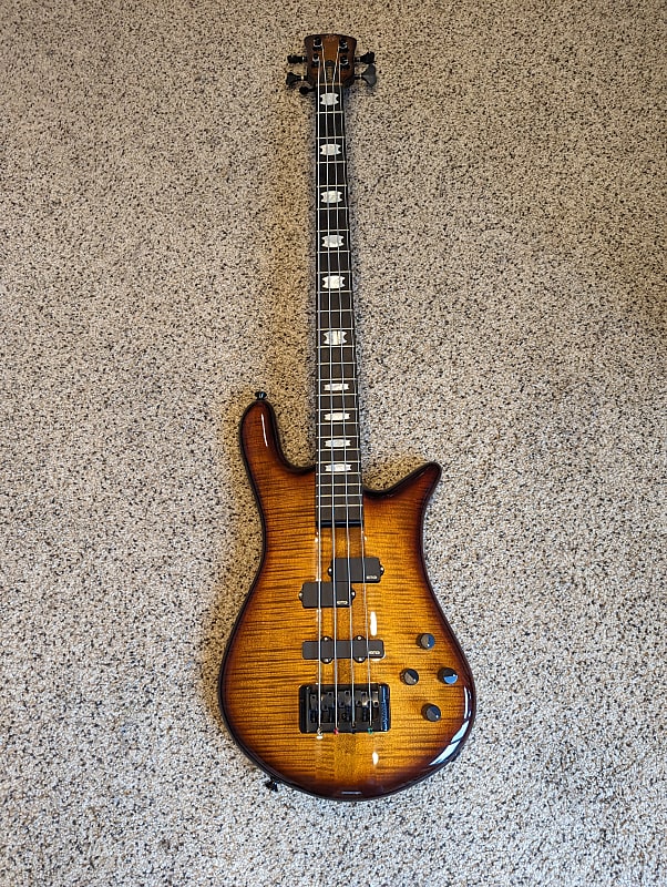 Spector Euro 4 LT Bass Guitar 2022 - Copper Burst Gloss | Reverb