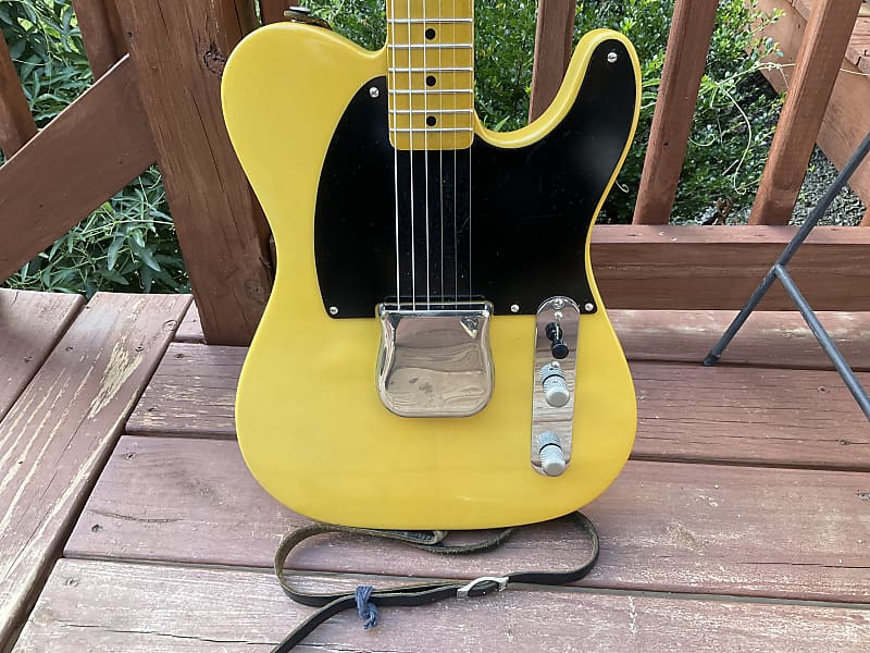 Hand made no brand Telecaster esquire 1950 - loaded body only | Reverb