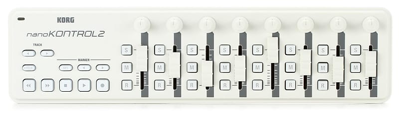 Korg nanoKONTROL2 MIDI Control Surface - White (5-pack) | Reverb