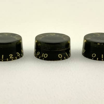 Gibson Speed Knobs Set of 3 '70s - Black | Reverb