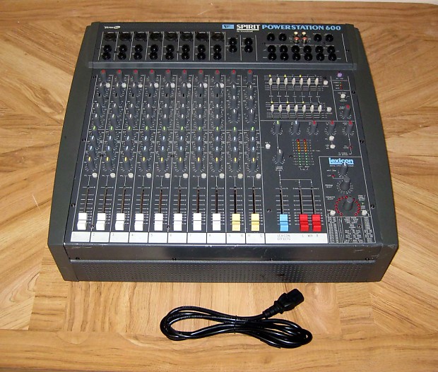 Soundcraft Mixer Spirit Powerstation 600 Powered Mixer 600w | Reverb
