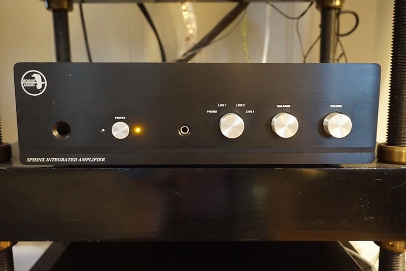 Rogue Audio Sphinx V2 Hybrid Integrated Amplifier Black w/ | Reverb