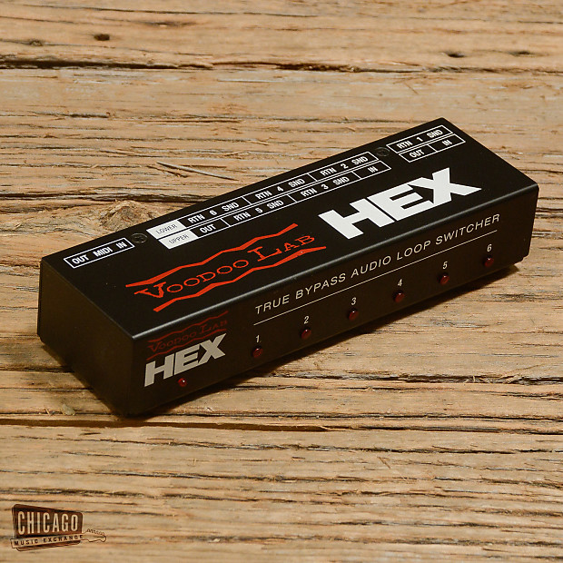 Voodoo Lab HEX MIDI Controlled Audio Loop Switcher | Reverb España