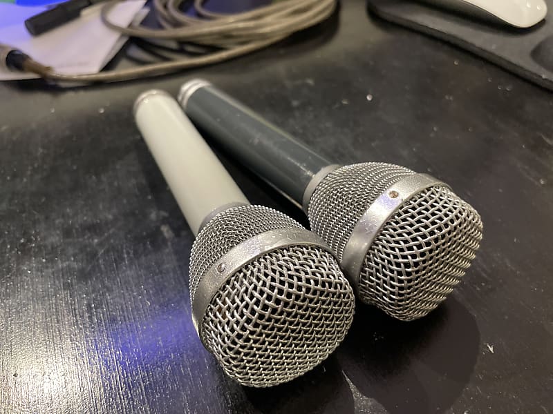 refurbished 1963 Vintage Beyerdynamic M69 / M69N pair working | Reverb