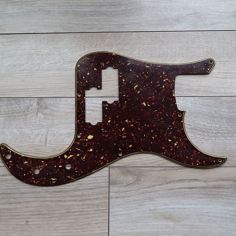Fender Precision tortoise / 10 hole / Relic / Aged / P bass | Reverb