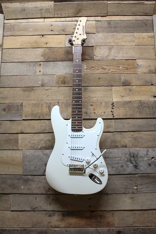 First Act White Strat Style Electric Guitar - Local Pickup | Reverb