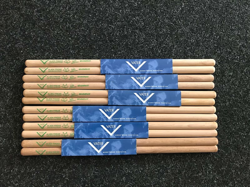 Pack 6x Vater VHMRAF Morgan Rose's Alien Freak | Reverb