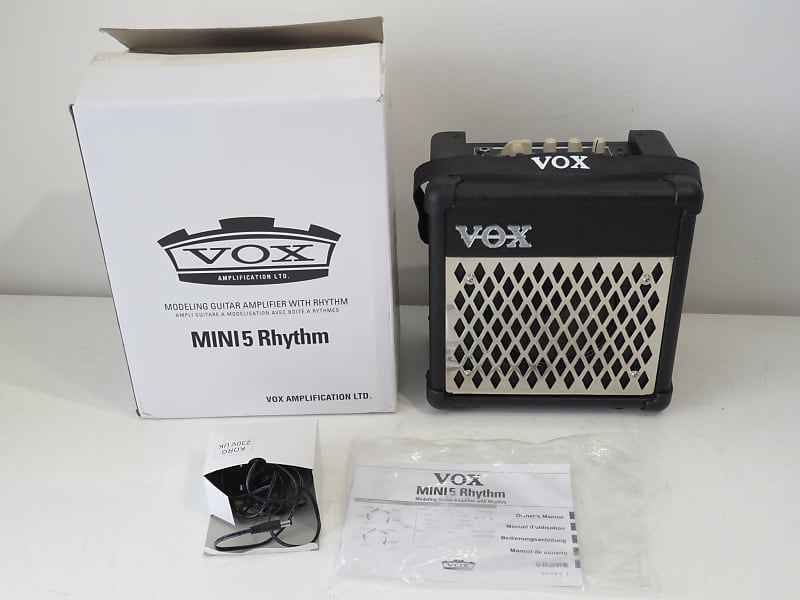 Vox Mini 5 Rhythm Modelling Guitar Amplifier – Mint & | Reverb UK