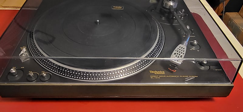 Technics SL-1310 Fully automatic excellent turntable Set up | Reverb