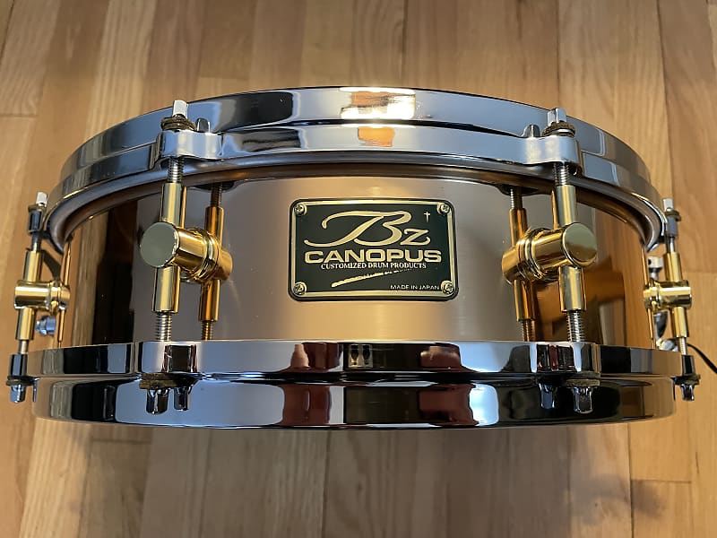 Canopus 4x14 The Bronze Snare Drum | Reverb