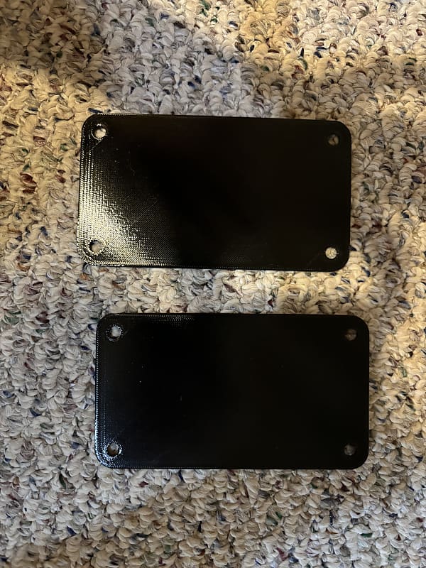 Import Dual Tom Cover (2pc) 90s - 200ps - Black Satin | Reverb