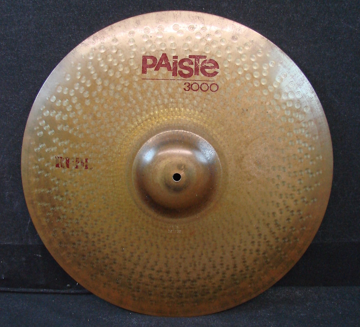 Paiste 22" 3000 RUDE Power Ride Cymbal | Reverb