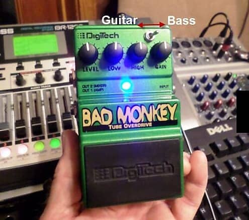 DigiTech Bad Monkey Modified for Bass Guitar | Reverb Australia