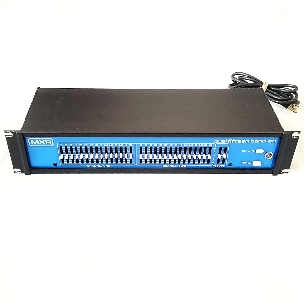 Vintage MXR Dual Fifteen 15 EQ Equaliser M124 1980s Guitar | Reverb