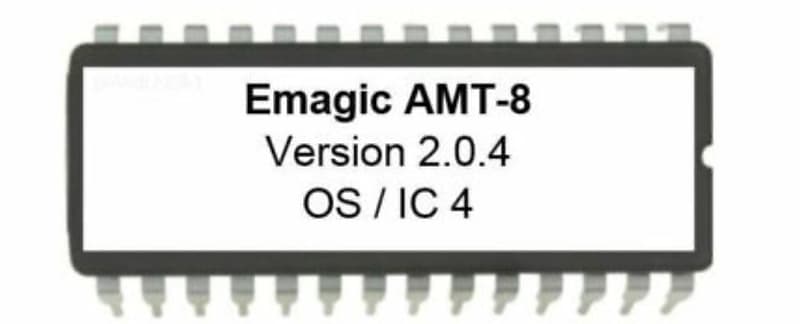 Emagic AMT8 AMT-8 Version 2.0.4 OS Eprom Firmware Update | Reverb
