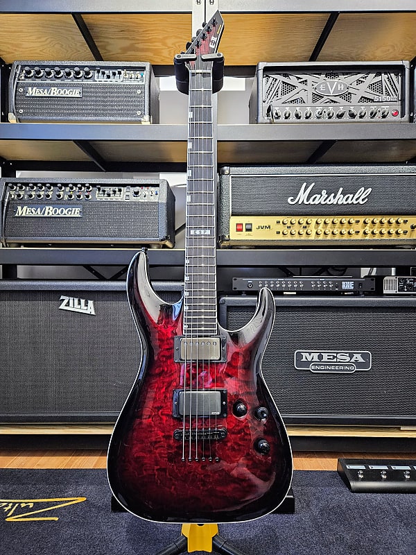 ESP E-II Horizon NT-II 2021 - See Thru Black Cherry | Reverb Italia