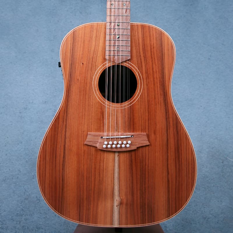 Cole Clark FL2E-12-BLBL 12-String Acoustic Electric Guitar - | Reverb