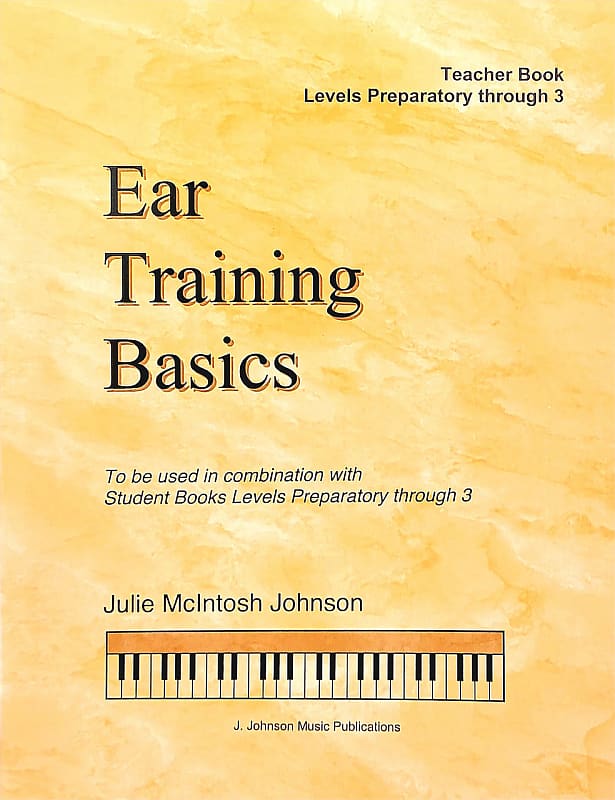 Ear Training Basics - Teacher Book - Levels Preparatory | Reverb