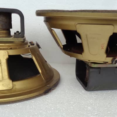 Vintage Echolette speakers 12" Alnico Isophon GOLD Series | Reverb