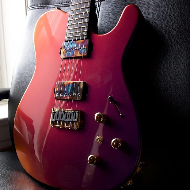 Kiesel Solo - Red/Purple Color Shift, Loaded with BKP, | Reverb