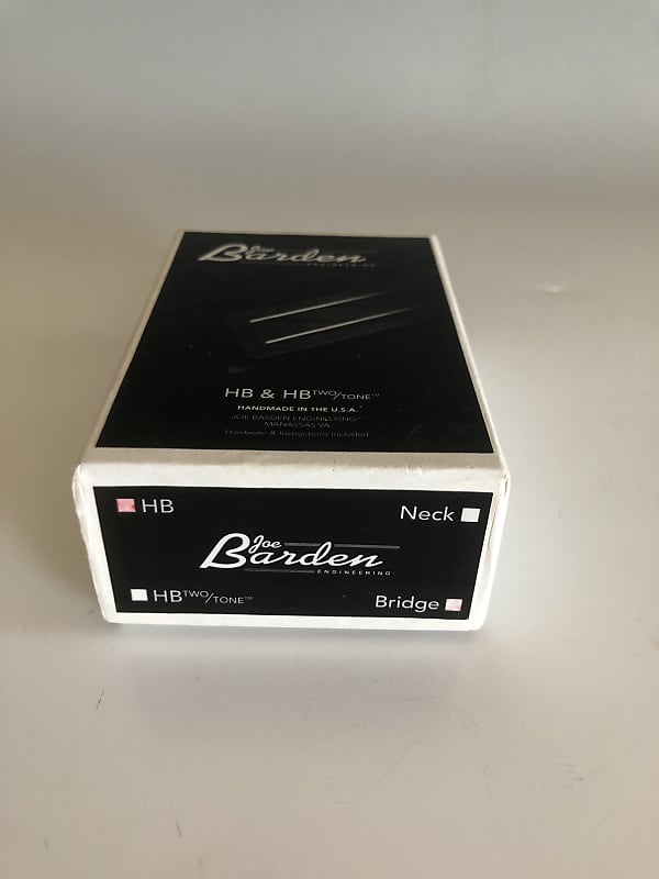 Joe Barden Engineering HB-B black | Reverb