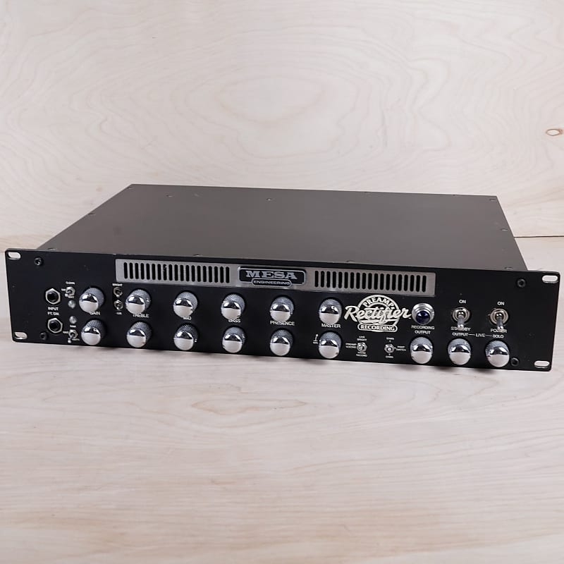 Mesa Boogie Rectifier Recording Tube Pre-Amp Rack Mount | Reverb