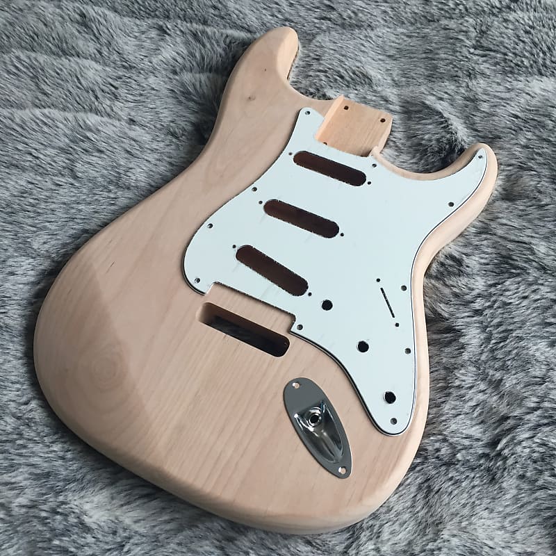 VDSE Guitars Strat body ST SSS Metal Leaf Finish | Reverb