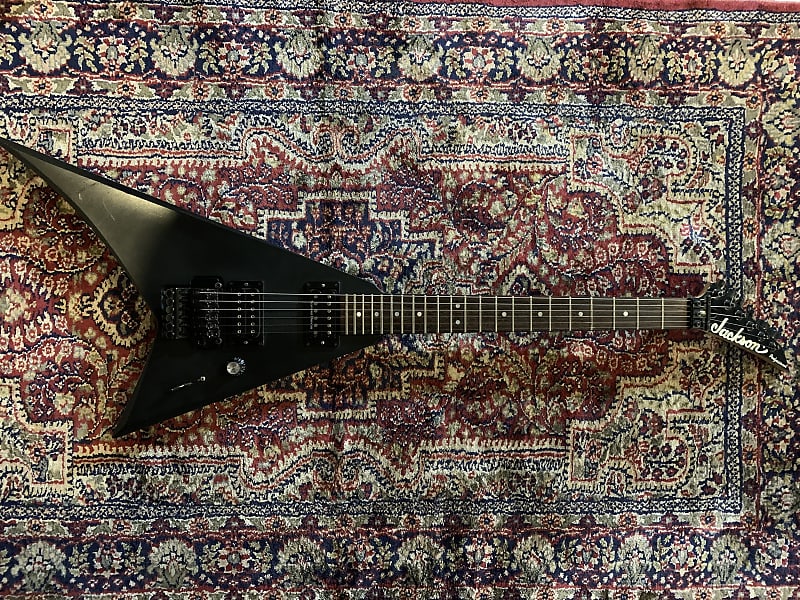 Jackson Professional Randy Rhoads Flying V 1992 black | Reverb