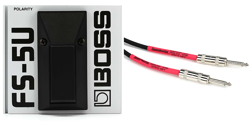 Boss FS-5U Non-latching Footswitch Bundle with Pro Co EG-10 | Reverb