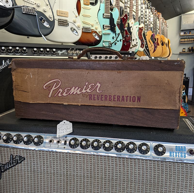Premier All-Tube Reverb Unit 1960s | Reverb