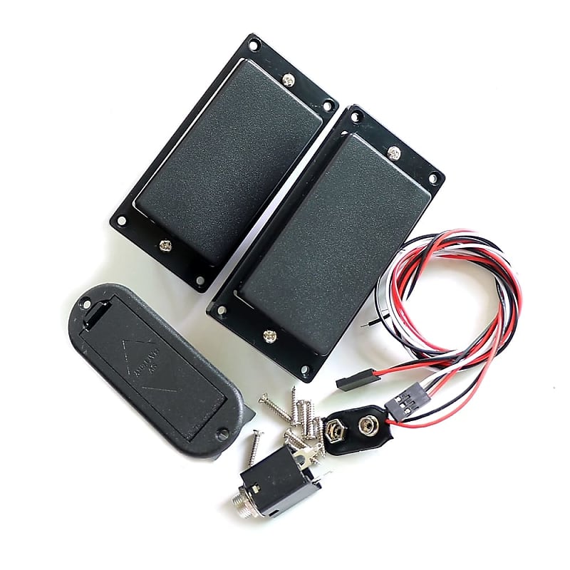 1 Set Prewired Closed Active Humbucker Pickups Guitar Neck | Reverb