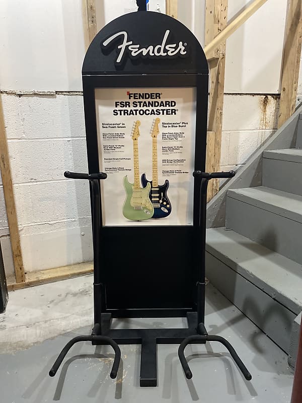 Fender Dual Guitar Stand Store Display | Reverb