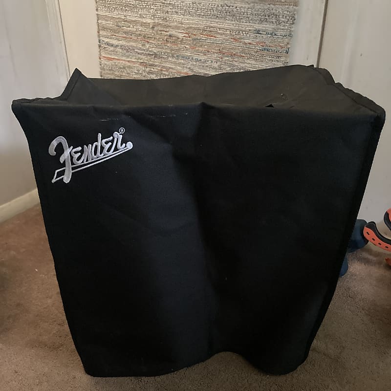 Fender Fender rumble bass amp cover 2023 - Black canvas | Reverb