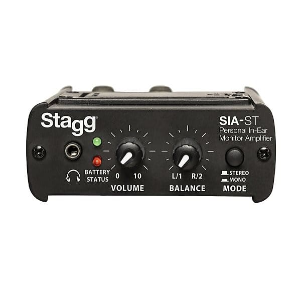 Stagg SIA-ST Personal In-Ear Monitor Amplifier Professional | Reverb