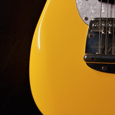 Fender Mustang Rebel Yellow 1978 | Reverb