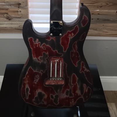 Adam's Guitar Addict Relic Stratocaster - Partscaster HH | Reverb