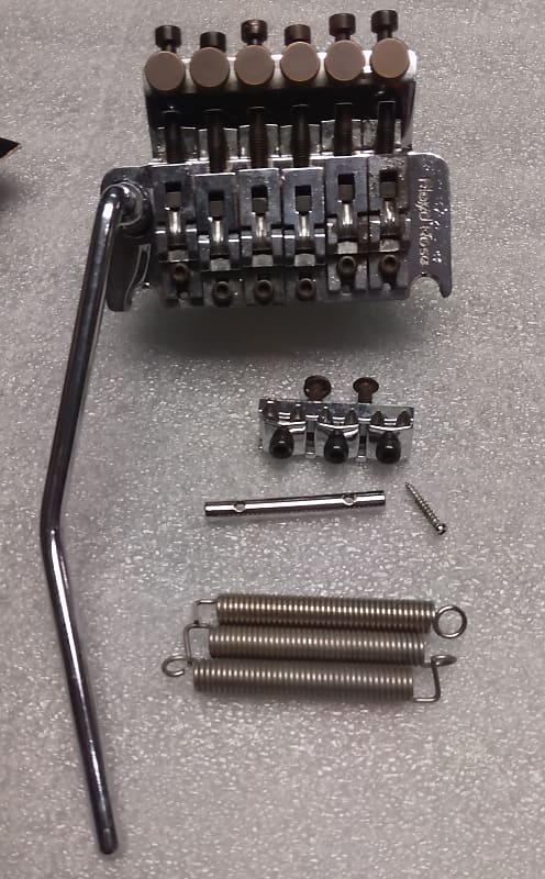 Floyd Rose #2 with R2 Nut 80s - Chrome | Reverb