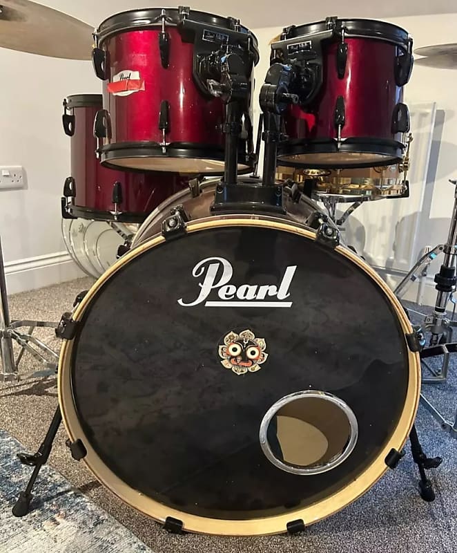 Pearl Export EX 2004 - Cherry/Wine Red | Reverb UK