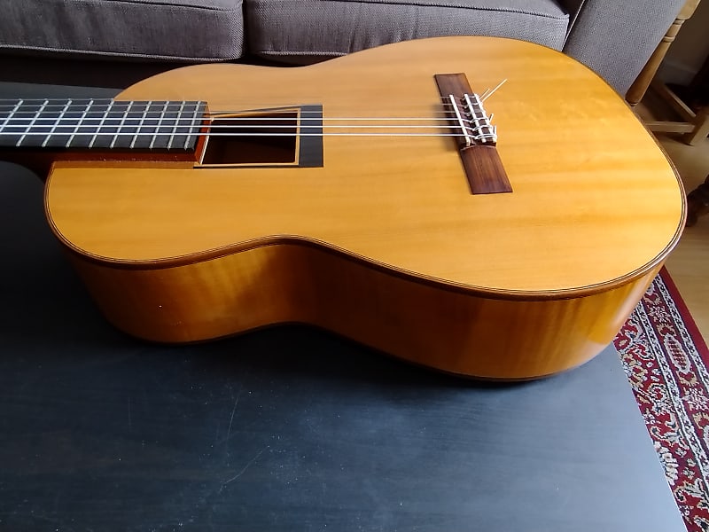 John Hall Unique classical guitar 1996 Spruce top, Spruce | Reverb