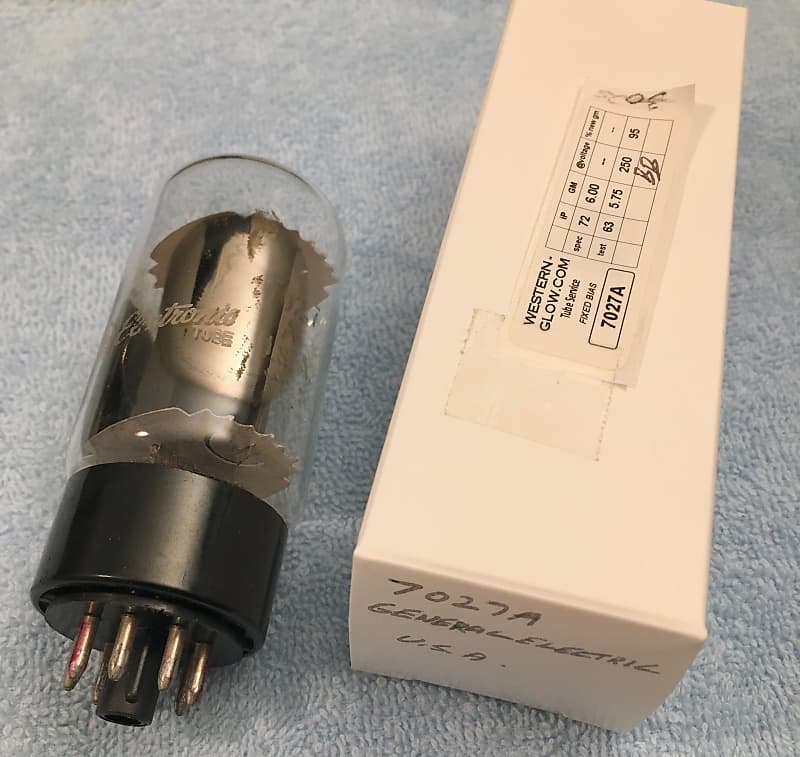 General Electric Vintage 7027A Amplitrex Tests as New | Reverb