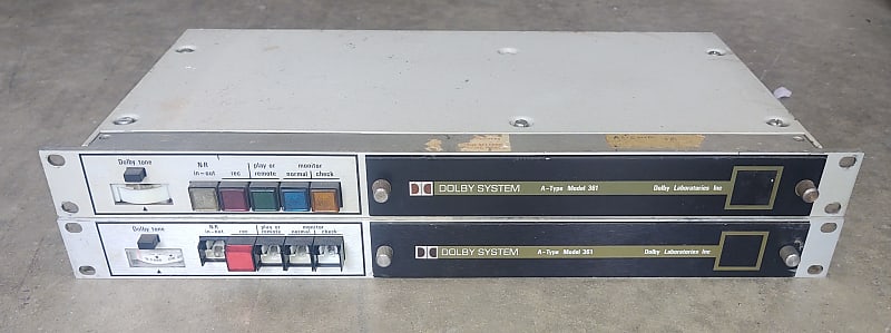 Another Stereo Pair Dolby A-Type Model 361 tape Noise | Reverb
