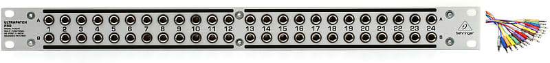 Behringer Ultrapatch Pro PX3000 48-point 1/4" TRS Balanced | Reverb
