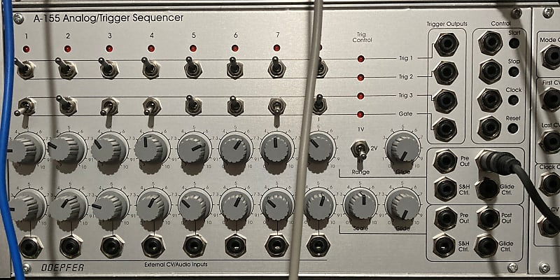 Doepfer A-155, A154 Analog / Trigger Sequencer Controller | Reverb