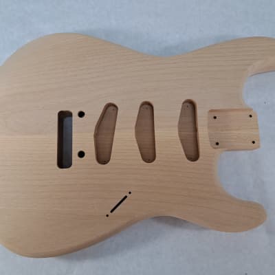 Custom Made To Order Unfinished 2 Piece Alder SS Guitar Body | Reverb