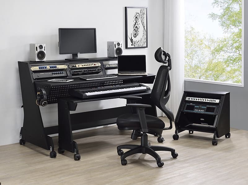 Musiea EX88 Series 88 Keys Music Studio Desk Workstation with | Reverb