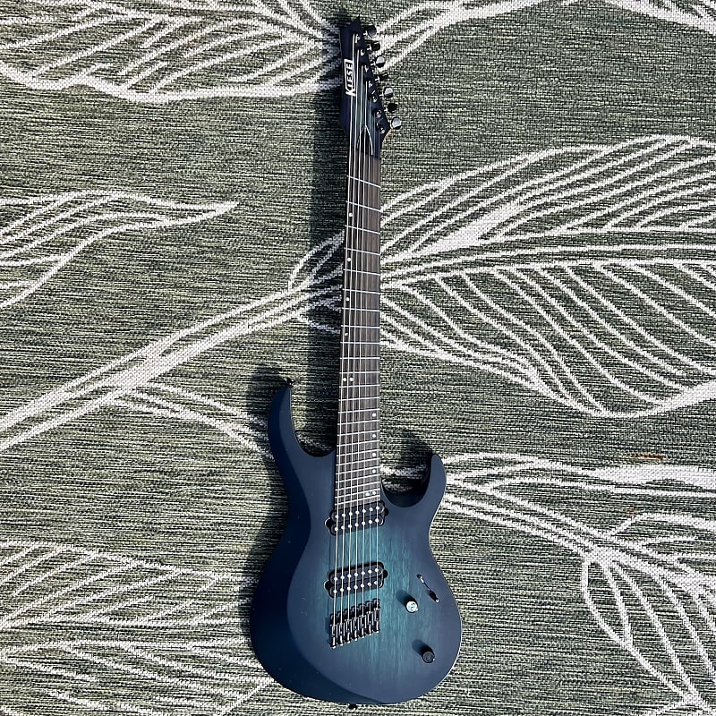 Kiesel AM7 Aries multiscale fanned fret 2018 Translucent | Reverb