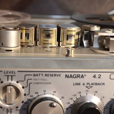 Nagra 4.2 Portable Recorder 7" reels. Classic and lovely! | Reverb