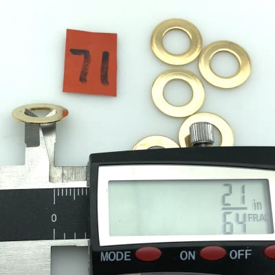 Grover Rotomatic Tuner Washers Set Gold | Reverb
