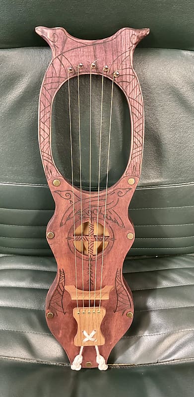McConaCraft Twin Raven- 5 String Linus Bass Harp/Lyre - | Reverb